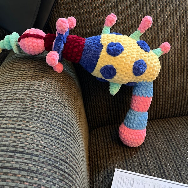 Klown Cotton Candy Ray Gun Crochet Pattern - Etsy