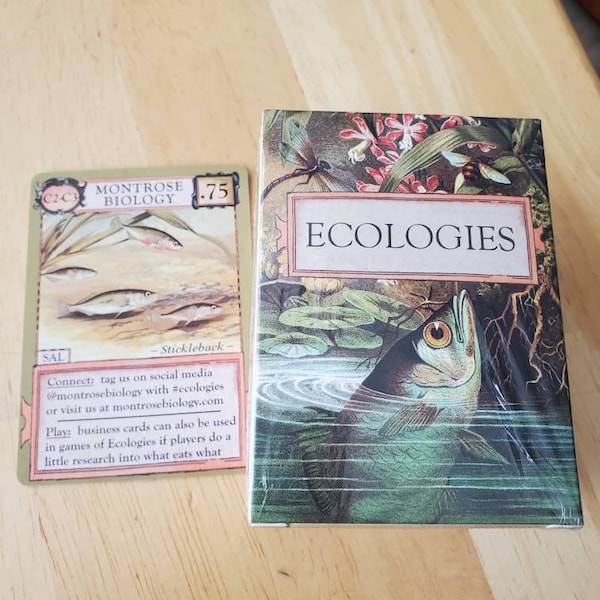 Ecologies Card Game - Gameplay Inspired by Nature - Use Science to ...
