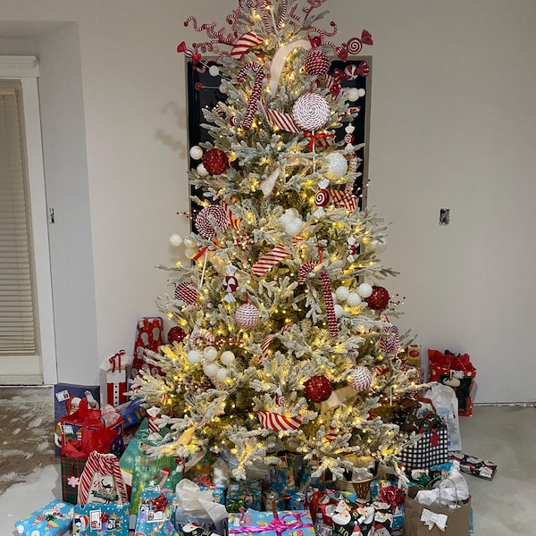 Nightmare Inspired Tree Topper - Large Christmas Tree Topper, Black ...