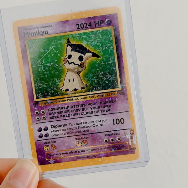 Pokemon Pregnancy Card, Pokemon Gender Reveal, Custom Pokemon Card ...