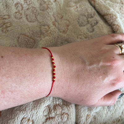 Red String Bracelet / Red String Protection Bracelet / Amulet Red ...