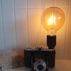 Vintage Tennis Racket Lamp, Quirky Upcycled Sports Light, LED String ...