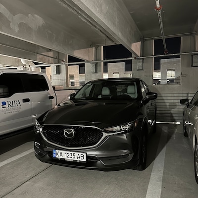 Custom Ukraine UA Embossed Mockup License Plate Name White European ...