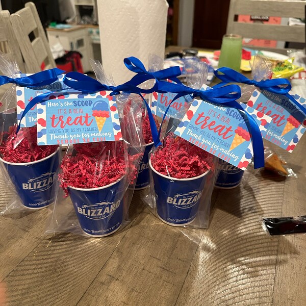 Teacher Appreciation Printable Gift Card Holder, Ice Cream School is ...