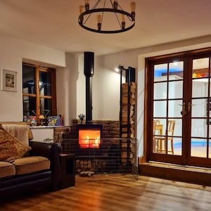 Wall Mounted Industrial Firewood Log Store / Storage Large or - Etsy