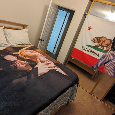 SVT Woozi Pool Shirtless Photo Flag Banner, Seventeen Woozi Kpop Flag ...