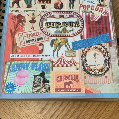 DIGITAL Printable Vintage Circus Tickets Digital Collage Sheet Download ...