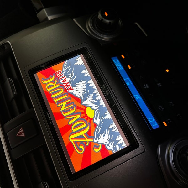 4RUNNER Adventure Startup and Radio off Screens (multiple Colors) - Etsy