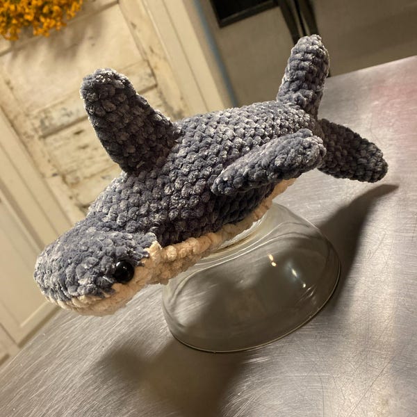PATTERN: Plush Hector the Hammerhead Shark Pattern - Amigurumi ...