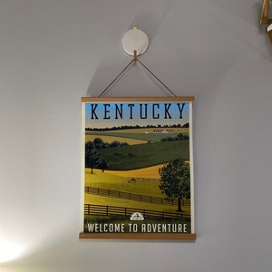 Retro Style Travel Poster Maine Vintage Rustic Poster Print - Etsy