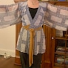 Wrap Dress With Kimono Inspired Sleeves | PDF Sewing Pattern - Etsy