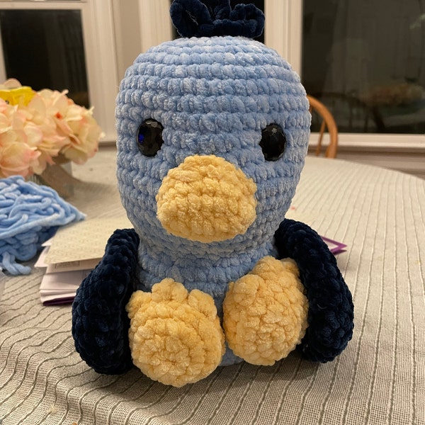 Barnyard Duck Crochet Pdf Pattern With Mallard and Chicken Mods - Etsy