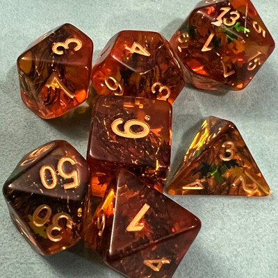 Wheat Dnd Dice Set Polyhedral Dice D&D Dice Dungeons and - Etsy