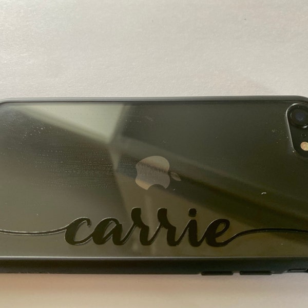 Name Decal for Phone | Vinyl Name Decal | Name Sticker Decals | Car ...
