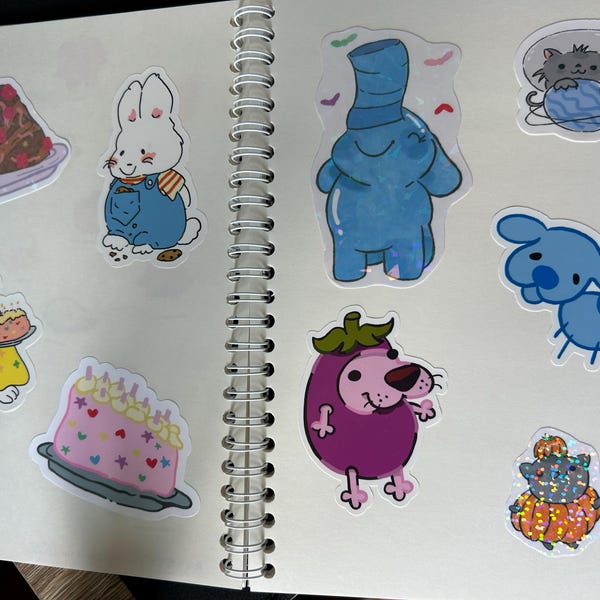 Max and Ruby Stickers Nostalgic Bunny Stickerbunny Nostalgia ...