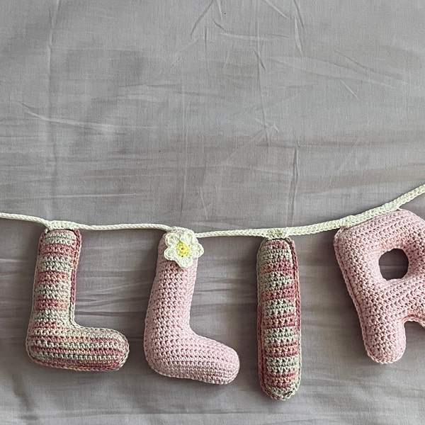 Crochet Pattern: Alphabet Capital Letters, Soft Letters, Play Letters ...