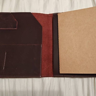 Custom Leather Portfolio, Personalized Padfolio for Women, Gifts for ...