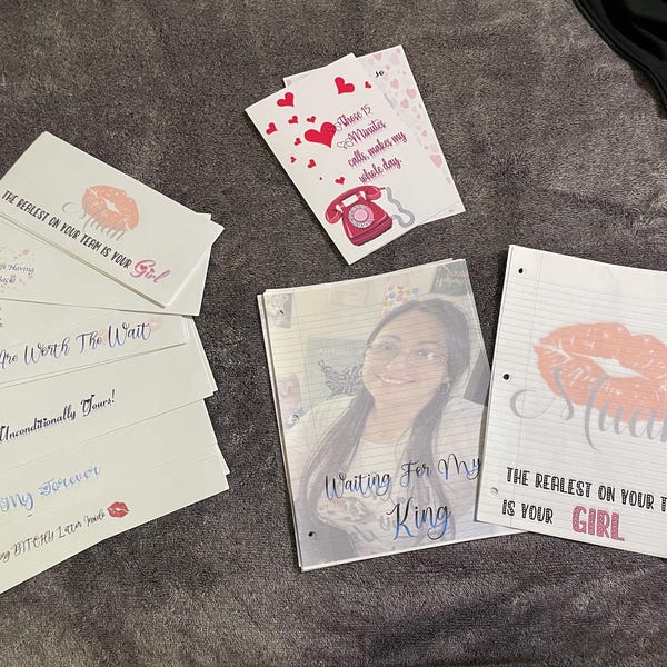 Prison Wife, Stationery, Envelopes, Custom, Love, Couples, Long ...
