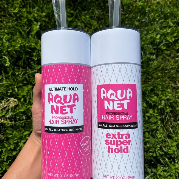BUNDLE Aqua Net Hairspray 20oz Tumbler Wrap - Six (6) DIGITAL PNG Files ...