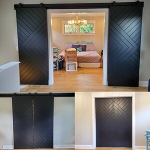 Custom Barn Door Baby Gate, White Painted Baby and Pet Gate - Etsy