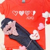 XOXO Hearts SVG Valentines Day Svg Black and White Hearts Bundle Svg ...
