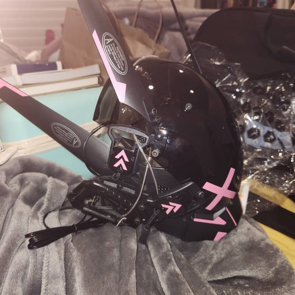 Bluetooth Cyberpunk Mask - Futuristic Mask -cyberpunk Helmet-tech Mask ...