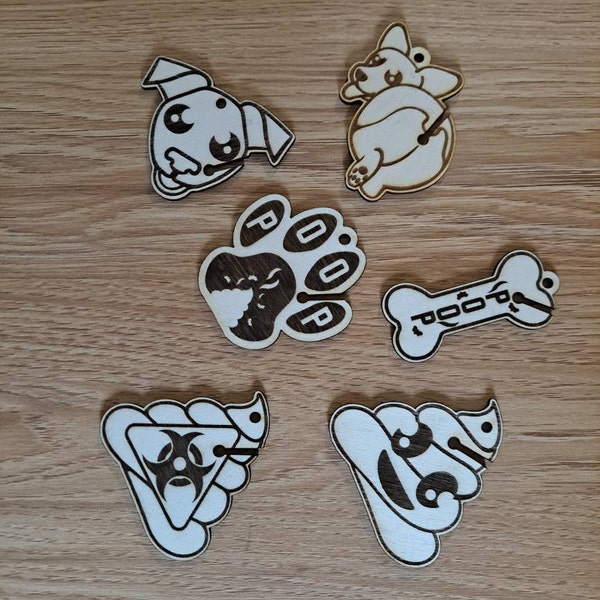 Dog Poop Bag Holders Laser Cut, Used Poop Bag Holder, Pet Lover, Dog ...