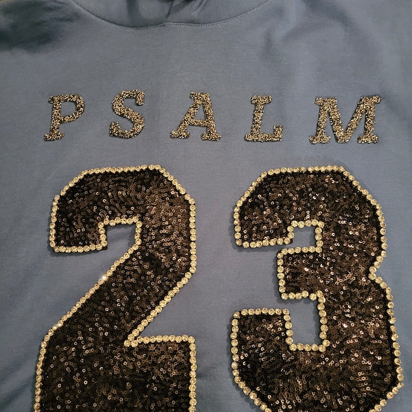 Handmade Lucky Number Rhinestone Sequins Patch for Vintage Clothes Back ...