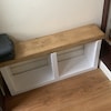 Solid Wooden Bench Seat Storage Unit Table - Etsy UK