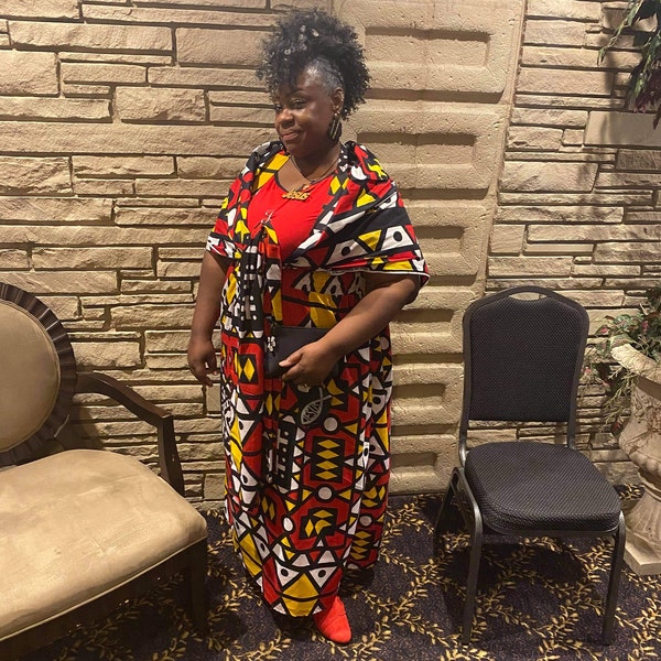 WP1307 - Angolan Samakaka 100% Cotton African Ankara Fabric | Vibrant ...