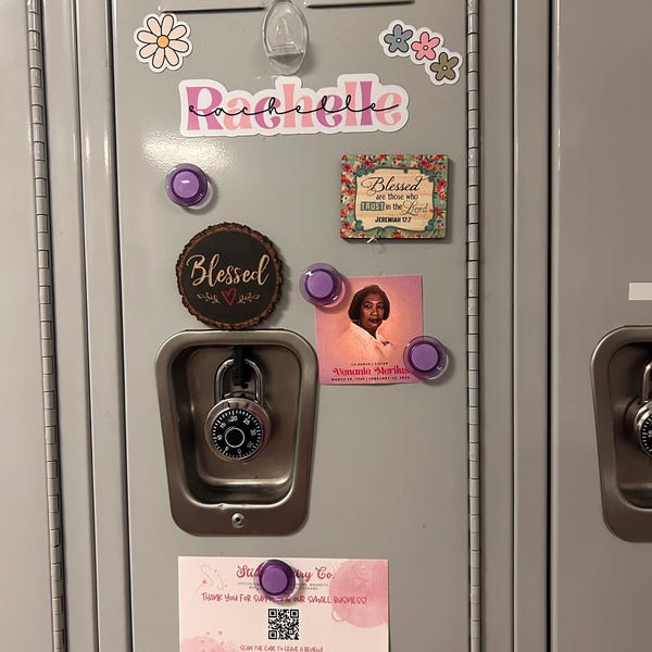 Custom Name Magnet, Personalized Magnet, Name Magnet, Locker Magnet ...