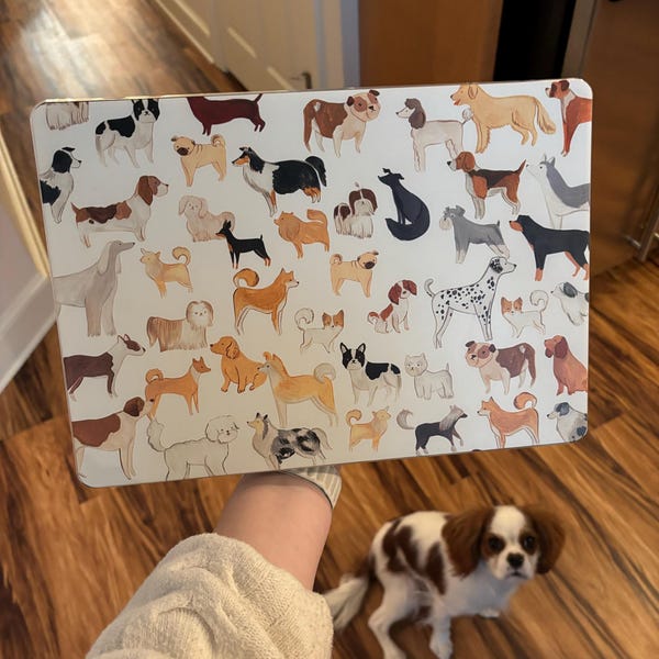 Dogs MacBook Case Cute Art Aesthetic MacBook Air 13 Air 15 M2 Pro 13 ...