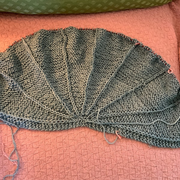 English Bay Shawl PATTERN, Knitting Pattern, Knit Pattern, Shawl ...
