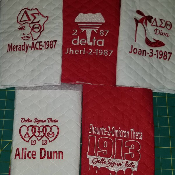 Delta Sigma Theta Machine Embroidery Design Files - Etsy