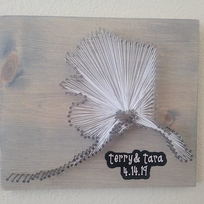 Arizona String Art, Custom Arizona Decor, Arizona Map, Arizona Print ...