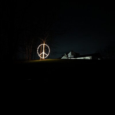 The Giant Peace Sign - Etsy