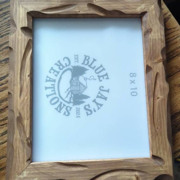 Set of Blank 8 X 8 Wood Frames. Designed With 3 Styles Specifically to ...