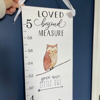 Woodland Growth Chart Vintage Flowers Roses Growth Chart - Etsy Canada