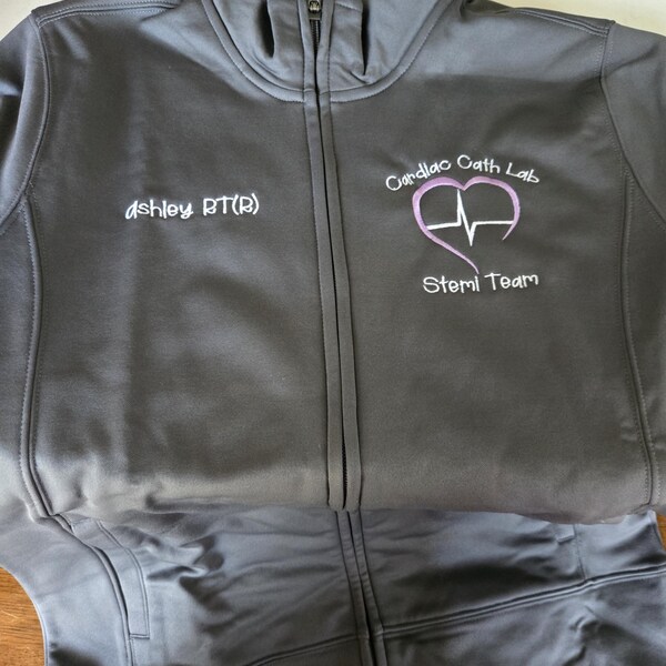 Occupational Therapy Caduceus Stethoscope Stretch Sportwick Jacket With ...