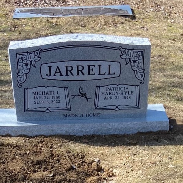 Granite Cemetery Marker - Monument Grade Granite. Multiple Design ...