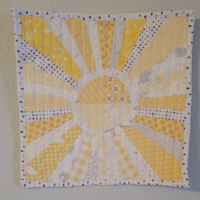 Sunny Days Mini Quilt Pattern PDF Download - Etsy