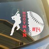 Personalized Baseball Team Vinyl Decal Sticker. - Etsy