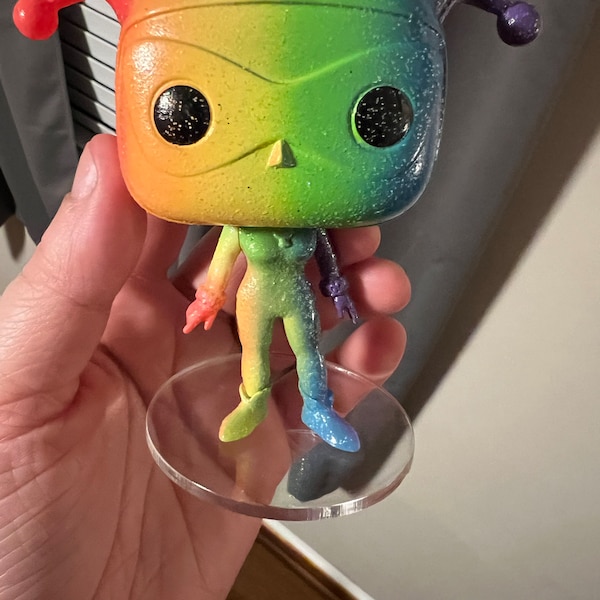 Toy Stands, Funko Pop Replacement Base With Pegs - Etsy