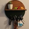 Key Hooks & Shelf, Key Holder, Key Organizer, Entryway Shelf - Etsy