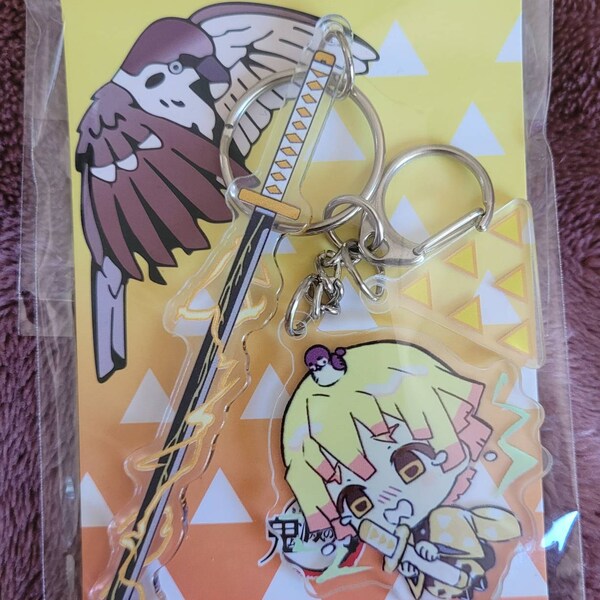 Anime Acrylic Keychain, Bungo Stray Dogs Keychain - Etsy