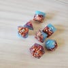 Jester's Gambit Dnd Dice Set D&D Dice Resin Dice Set Sharp Edge Dice ...