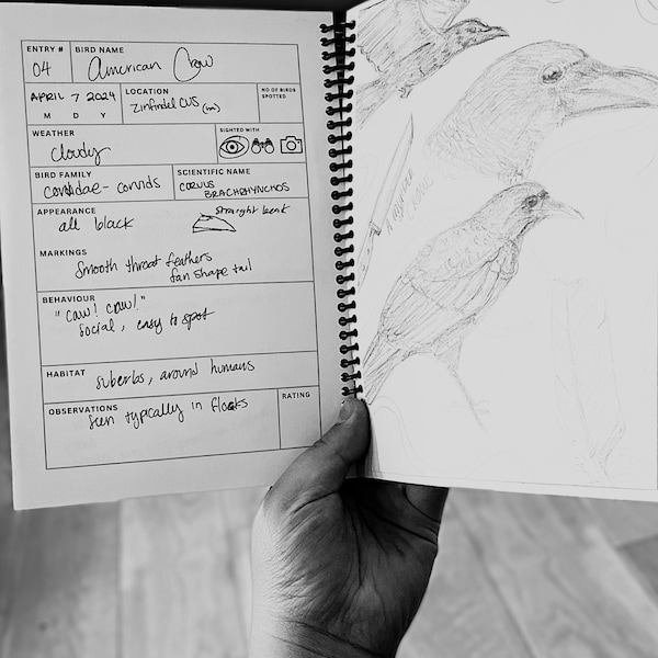 Birdwatching Book, Birding Log Notebook, Birding Journal Checklist ...