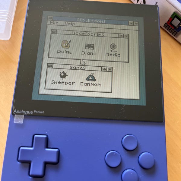 GBS WINDOWS for Game Boy (developed by Ruben Retro) - Etsy