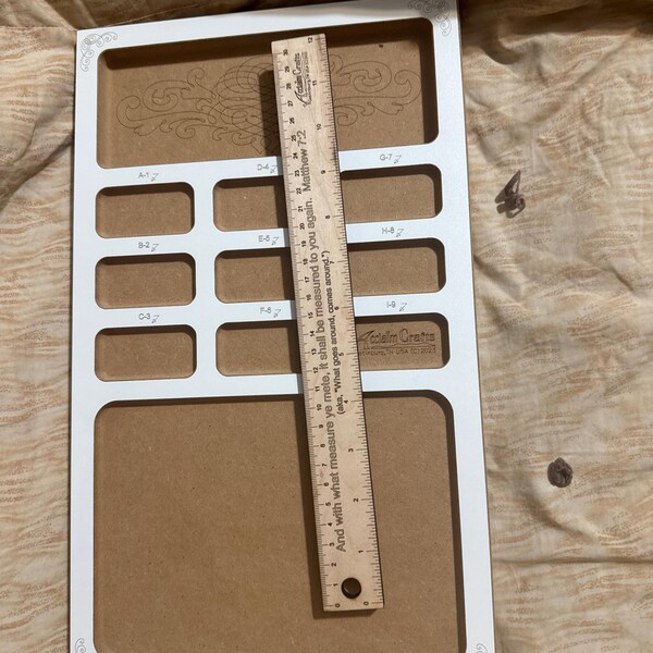 The Portaseeder Beading Board for Seed Bead Weavers by Acclaim Crafts ...
