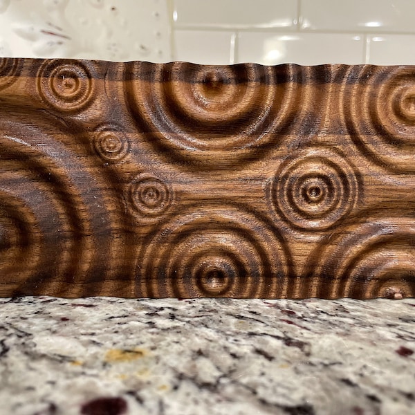 Stl Files for Cnc Router 3d Wood Carving Water Ripple Pattern | 3d ...